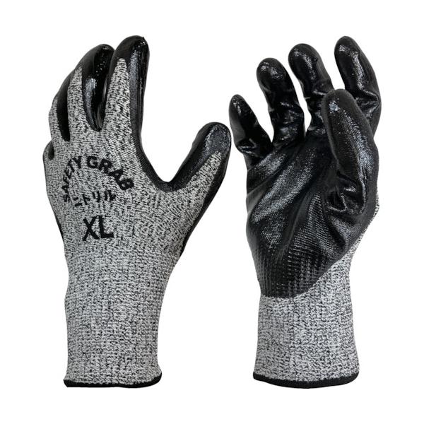 【仕様】●色：グレー●サイズ：M●全長(cm)：23.5●手のひら周り(cm)：18.0●中指長さ(cm)：8.0●厚さ(mm)：2.0●ゲージ数：13●EN388 2016規格：D●EN388 2003規格：5●リストカラー：イエロー●耐...