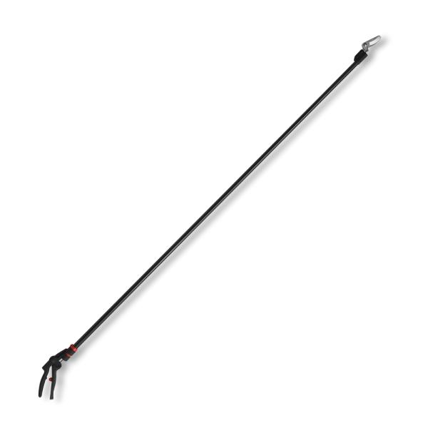 【仕様】●究極の軽さを実現。カーボン製高枝鋏●250度回転式グリップ●チタン合金製ロッド棒●採集タイプ●全長：1,790mm●刃長：48mm●質量：435g●切断目安：12mm●刃の鋼材：高炭素刃物鋼●刃の表面処理：ハードクローム仕上げ【型...