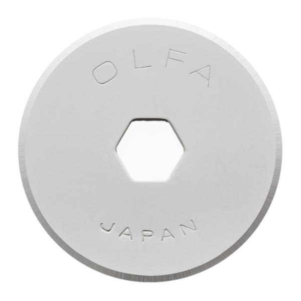 【仕様】●※適合本体：ホビーロータリー、ミシン目ロータリー、ロータリーコンパスカッター。●直径18×直径18×高さ0.3(mm) ●重量：0.5g ●材質：ハイカーボンステンレス鋼/替刃ケース・ポリプロピレン樹脂【型番】RB18-2【商品コ...