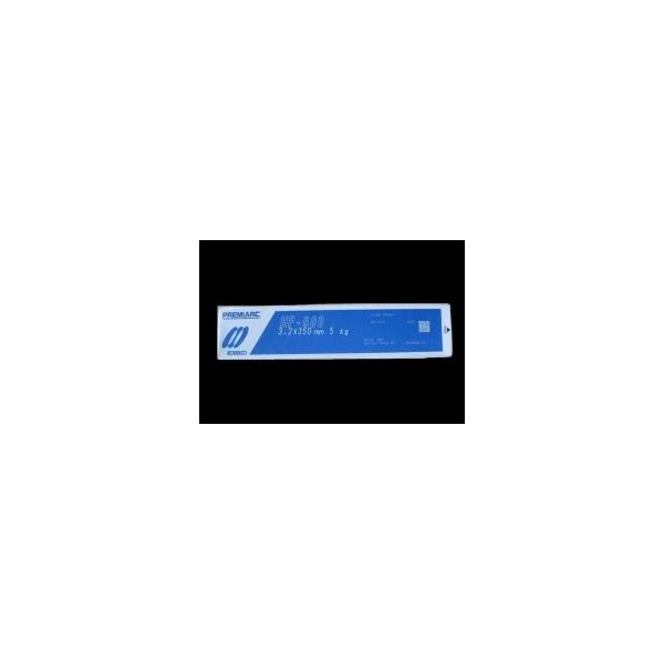 【仕様】●棒径(mm)：３．２●マルテンサイト系●被覆アーク溶接棒●ＪＩＳ　Ｚ３２５１　ＤＦ２Ｂ−６００−Ｂ販売単位　５kg（１箱５ｋｇ入り）【用途】●下部ローラ、バケットエッジなどの肉盛溶接。【特長】●溶着金属はマルテンサイト組織を示しま...
