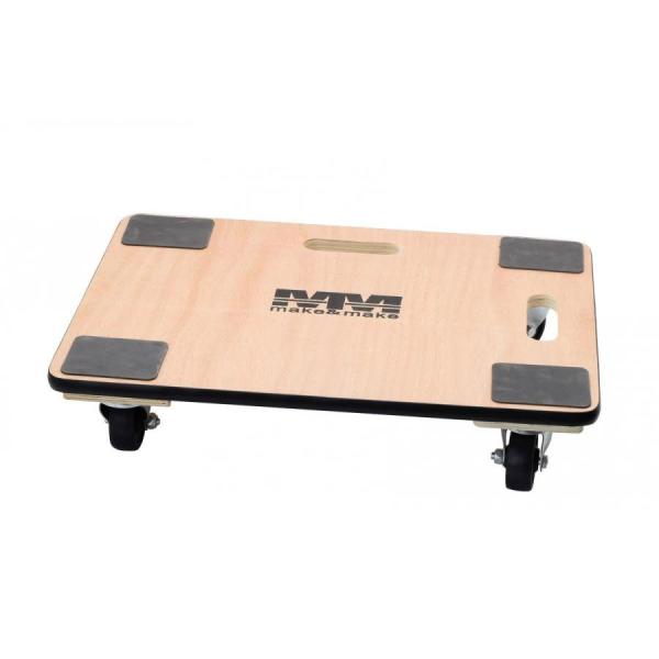 【特徴・仕様・用途】●木製平台車４５０×６００●最大積載荷重100kg・本体サイズ幅６００×高さ１２５×奥行４５０ｍｍ・動かしやすい四輪自在キャスター付・積載面の一部に滑り止め加工付【型番】【商品コード】T803306404※お問い合わせの...