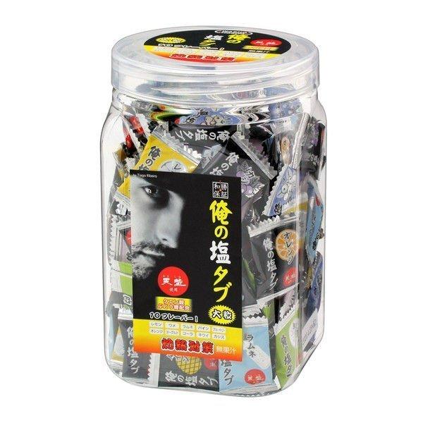 【商品情報】●10フレーバー（レモン・ウメ・ラムネ・パイン・ブルーベリー・オレンジ・ヨーグルト・コーラ・キウイ・カシス）●原材料：パイン味・ラムネ味：ぶどう糖、食塩/クエン酸、ショ糖エステル、香料（乳製品を含む）、塩化K、乳酸Ca、甘味料（...