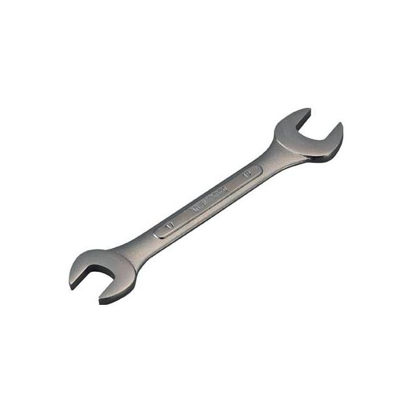 【特長】●ノンクロムメッキ（ニッケルメッキ）処理で、環境に優しいです。●表面は梨地仕上げで、手になじみやすく、滑りにくい仕様です。【仕様】●二面幅寸法(mm):7.0×8●全長(mm):102●厚み(mm):3.4●ハンドル部表面:梨地仕上...