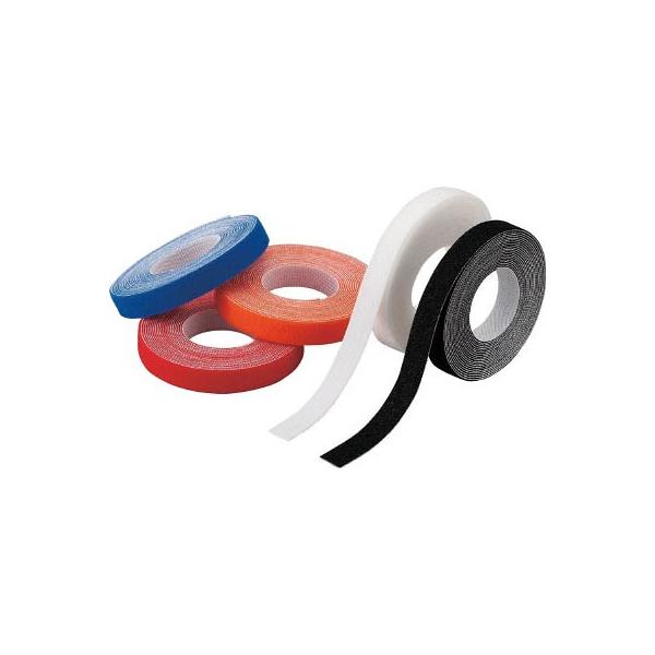 【特長】●片面にプラスチックフック・片面に織物ループの付いた両面タイプのマジックテープ[[(R)]]です。必要に応じた長さでカットできます。【仕様】●色:オレンジ●幅(mm):10●長さ(m):3●厚み(mm):1●両面タイプ●質量：8.7...