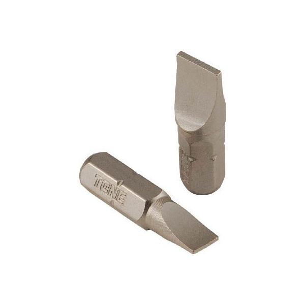 【特長】●差込角6.35mmのドライバービットになります。【仕様】●全長(mm):25●セット内容:BT-M8×5個●先端規格:[[(-)]]1.2×8.0●質量(g):40【用途】【材質／仕上】【セット内容】【注意】【納期】メーカーに在庫...