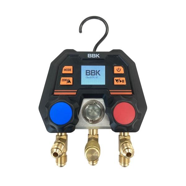 特長18種類の冷媒を1台で作業できるデジタルマニホールドです見やすいカラースクリーンタイプです。冷媒表示モードと真空引きモードの画面切替が可能です。真空引きモードはMpaとバー、パーセント表示で真空作業進捗状況が一目で分かり、真空引き完了後...