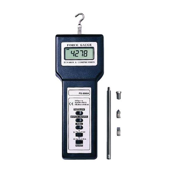 ●測定範囲　0〜49N 0〜5000g●表示分解能　0.01N(1g/0.05oz)●本体精度　±(0.4%+1dgt.)●表示単位　N、g、oz切替可●計測軸　オスネジM5●使用環境　0〜50℃、80％ RH以下●電源　単3電池×6本■【...