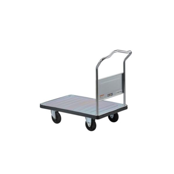 《特長》●人間工学に基づいたユニバーサルデザインハンドル（押手）で少ない力で楽に動かせる。●銘板も縁をアール加工で強化し、更に振動音も防止。●ぐらつかないハンドル●横方向の絞りと、縦方向の梁の入った強度、耐久性が優れている車体構造。●リベッ...