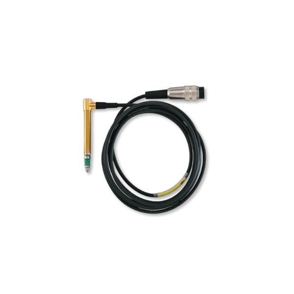 《仕様》●タイプ：L型●測定範囲：±1mm●可動範囲：4.6mm●分解能：0.01um●繰り返し誤差：0.01um●電源：電気マイクロメータ表示器M3より供給●ケーブル長さ：2m●質量：120g《特長》●ボールベアリングを使用し、分解能0....