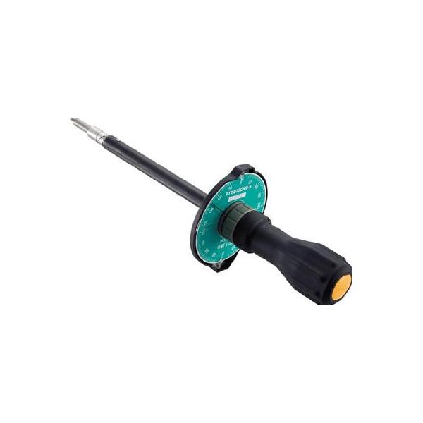 ●トルク測定範囲 最小〜最大：1〜8●トルク測定範囲 1目盛：0.2●全長(mm)　338●ビット (＋)：#3●ビット (−)刃先厚×幅：1.2×8●質量(約g)　900《特長》●締付トルク値を直接読み取れるダイヤル目盛直読式。●検査、締付用