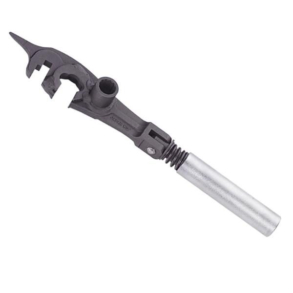 《仕様》●フォームタイ専用工具●重量(g)：390《特長》●丸セパ(6mm)やアイビーフォームタイ(10mm)、ピーコン(12mm)、フォームタイナット(21mm)の着脱に最適です●1丁で4サイズ(6・10・12・21mmとフォームタイ)を...