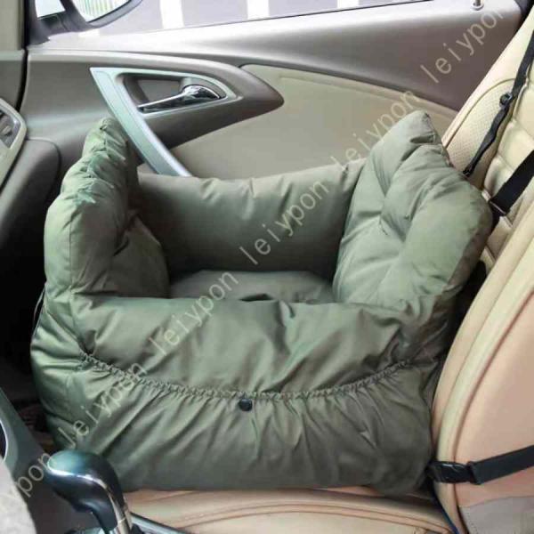 ペットベッド ドライブボックス 大型犬 柴犬用ドライブベッド 飛び出し防止 車酔い防止 水洗い可能 お出かけ用品 小型犬 中型犬 車用 ペットシート 滑り止め