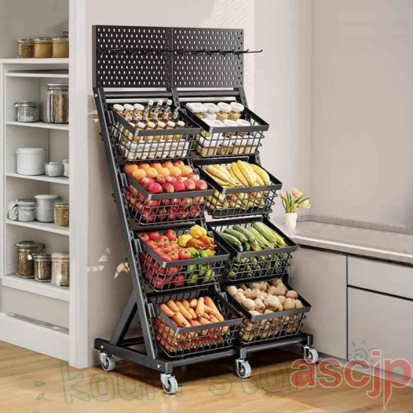 【製品仕様】お菓子やおもちゃ、野菜などを入れることができます；フックにはスナックやキーホルダーを掛けることができます。厚みのある炭素鋼構造、防水/防錆、色落ちなし。 安定していて揺れません。【 金属スチールフレーム 】厚みのあるスチールチュ...