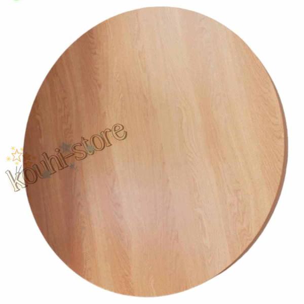 【テーブル 天板】:組み立てが簡単で、ダイニングテーブル、キッチンテーブル、オフィステーブル、パティオテーブルやコーヒーテーブルなど。【お洒落なデザイン】：お部屋に置くだけでカフェ気分が楽しめるお洒落な円形テーブルです。比較的軽く加工しやす...