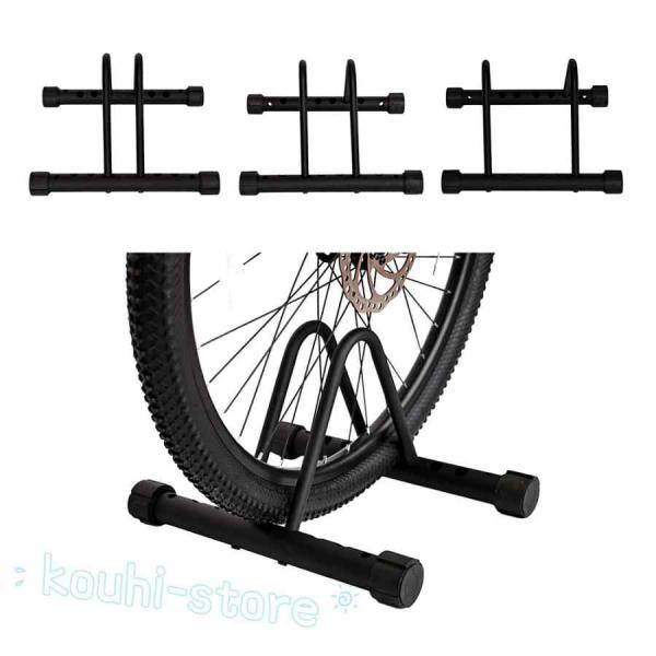 【盗難防止】自転車スタンドにはアンカーボルトで地面に固定できる穴が4か所開いているので盗難防止対策もとることができます。【転倒防止】強風が吹いても転倒する心配がなく、キックスタンドが付いていない自転車を安心して止めることができます。
