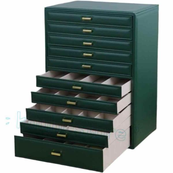 多層引き出し収納ワンステップでジュエリーを保管大きくても乱雑ではなく、複雑さをシンプルに社内外で品質を証明するさまざまなシーンに適用可能