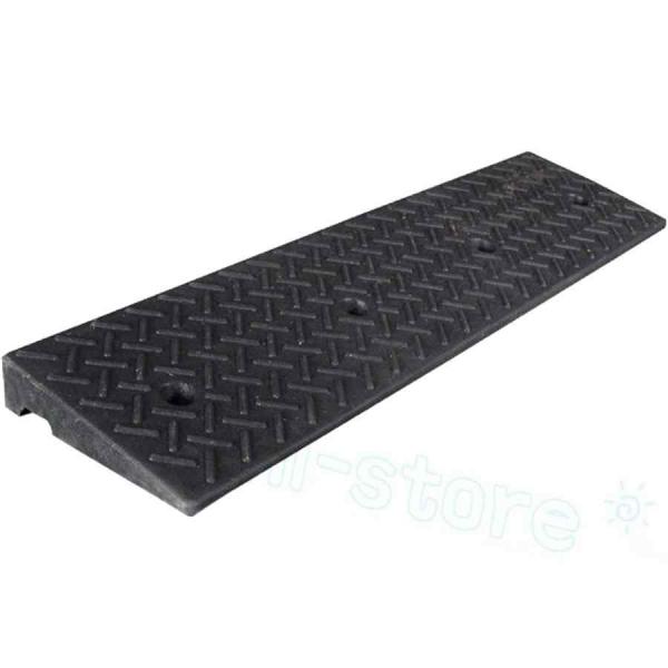 ? 頑丈で耐久性のある：ゴムとプラスチックの段差 スロープは、タイヤやその他の部品に損傷を与えることなく、重機を簡単に登ることができます。 丈夫で耐摩耗性、耐久性、耐荷重性に優れています? 安全性と滑り止め：段差スロープの表面は滑り止めの質...