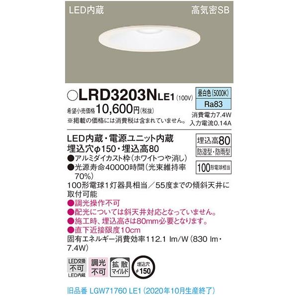 LED内蔵、電源ユニット内蔵