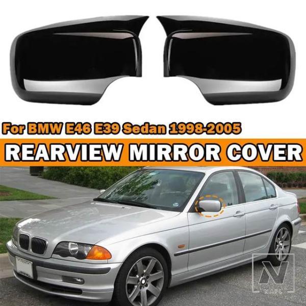 BMW 3 E46 1998-2005 E39 1996-2003 LHD カーステッカー リアビュー サイドミラーカバー ウィングキャップ 外装 リアビューケース■仕様 【爆買】高懸念化学物質:なし特徴:車の装飾重量:0.45KGモデル:...
