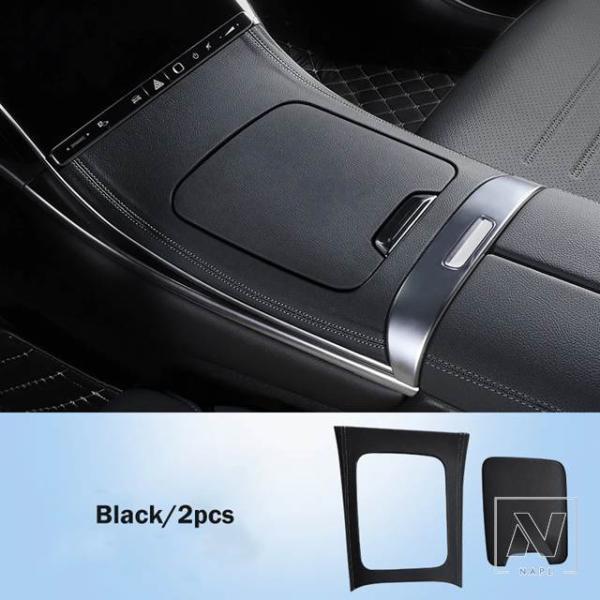 メルセデス GLC CCLASS W206 C200L C260L 22 24 革中央制御パネルパッチインテリアアクセサリー■仕様 【爆買】重要な化学物質: なしステッカーの配置: センターコンソール ギアパネル素材: PU原産地:中国 中国本土