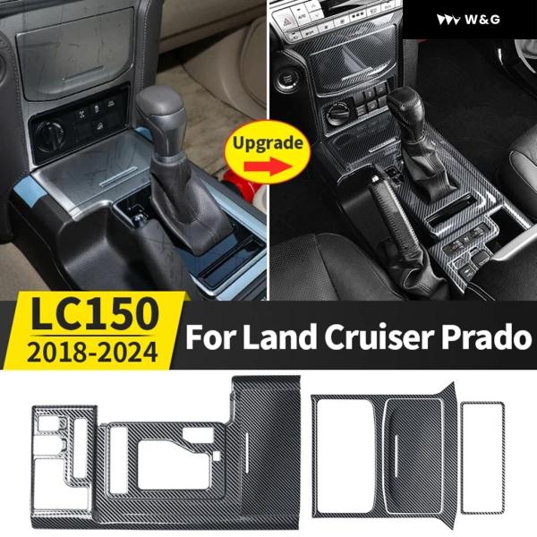 2018-2021年式 トヨタ ランドクルーザー プラド 150 FJ150 内装 ギア ボックス 中央 コントロール パネル ギアデコレーション LC150 2020 カスタムパーツ アクセサリー 交換用部品Hign-concerned ...