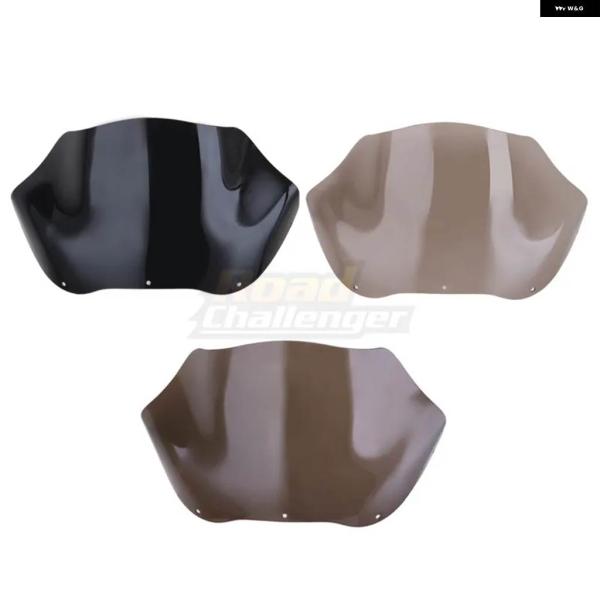 オートバイ 13インチ ウィンドシールド ハーレー ロードグライド ウルトラ FLTRU CVO FLTR FLTRX 1998-2013 カスタム パーツ アクセサリーItem Weight:0kgItem Height:0cmItem ...