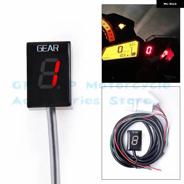 MOTO LCD 1-6レベルデジタルメーター ヤマハ YZF-R125 25 YZF-R 125 2008-2015 2009 2012 - 15 ギア インジケーター カスタム パーツ アクセサリーHigh-concerned chem...