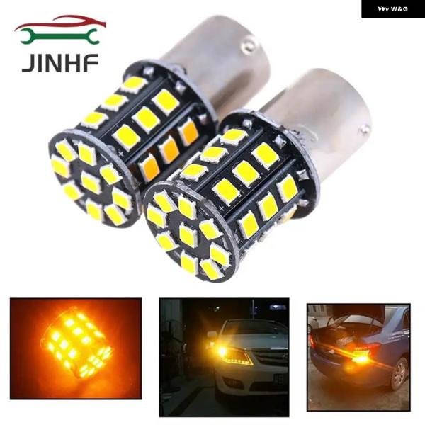 2両BA15S 7507 PY21W 1156PY 高出力 アンバー イエロー33 SMD 2835 LED バルブ フロント ウインカーランプ 方向指示灯 カスタム パーツ アクセサリーHigh-concerned chemical:No...