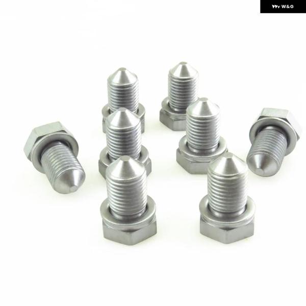 8個 N90 813 202 エンジンオイルドレンサンププラグ スクリューボルト アウディ A3 A4 A6 TT Q7 VW EOS ゴルフ GTI ジェッタ パサート ティグアン N91101401 カスタム パーツ アクセサリーSpe...