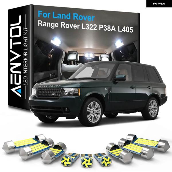 CANBUS 室内灯 LED ランドローバー レンジローバー L322 P38A L405 1995 1996 1998 2002 2004 2006 2007 2009 2012 2014 2017 カスタム パーツ アクセサリーHigh...