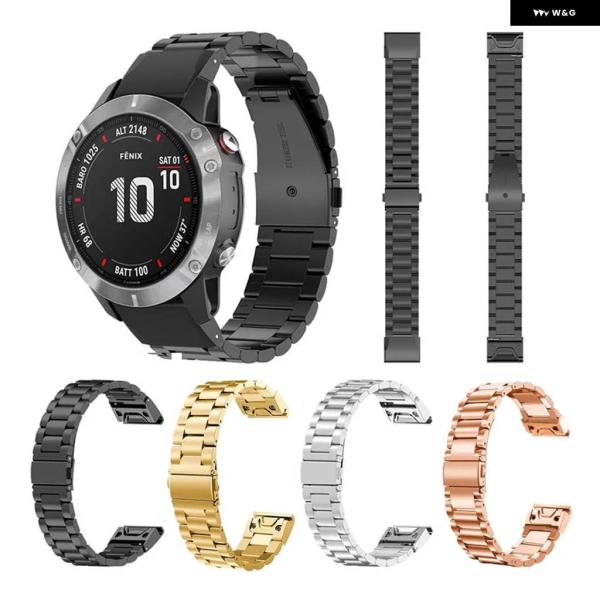FENIX 7S PRO/ 6S/ 5S バンド リストバンド GARMIN EPIX PRO 42MM/ INSTINCT 2S スマートウォッチ EASY 20MM メタル カスタム パーツ アクセサリーMaterial:Stainle...