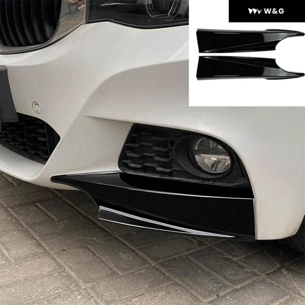 BMW 3シリーズ GT F34 320I 325I Mスポーツ 20142019 車 フロント バンパー リップ ボディ スポイラー カバー フォグランプ スプリッター カナード ステッカーHign-concerned Chemical:...