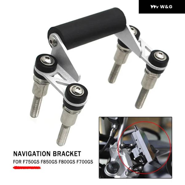 F750GS F850GS GPSナビゲーションプレート ブラケット フロントガラス スタンド 電話携帯電話 ホルダー BMW F 750GS F850GS F800GS F700GS カスタムパーツ アクセサリー 交換用部品Protect...