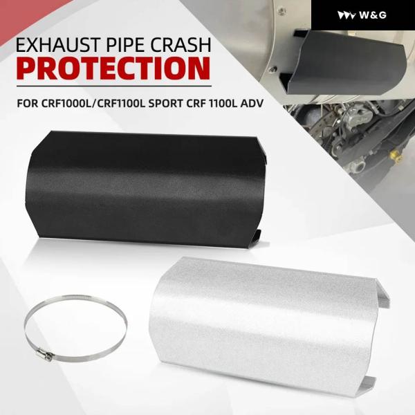 ホンダ CRF1000L/CRF1100LスポーツCRF 1100L ADV オートバイ バイク 汎用 排気 ヒートシールド マフラー プロテクター インフェルノ ヒートシールド カスタムパーツ アクセサリー 交換用部品Protective...