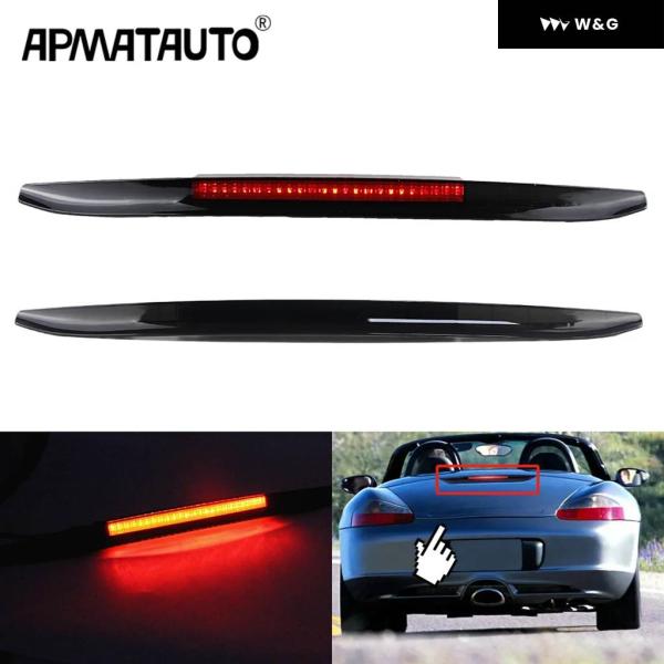 1996-2004 ボクスター 986 スモーク レッド LED サード ブレーキライト ハイ マウント ストップランプ OEM:98663105000 カスタムパーツ アクセサリー 交換用部品Hign-concerned Chemical...