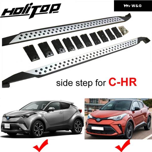 ランニングボードサイドステップナーフバー トヨタ CHR C-HR 2018-23 スペシャル価格プロモーション カスタムパーツ アクセサリー 交換用部品Hign-concerned Chemical:NoneOther Part Numb...