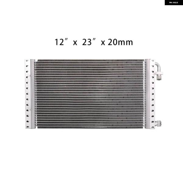 汎用 アルミ ラジエーター パラレルフローコンデンサー12インチ X 23インチ X 20MM クラシック マッスルカーストリートホットロッド トラック カスタム パーツ アクセサリーHigh-concerned chemical:None...