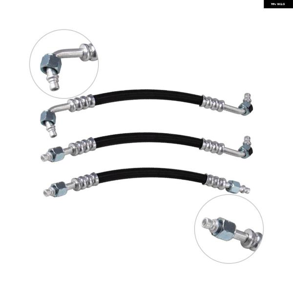 #6 #8 #10 薄壁A/C冷媒ガスホース アセンブリ ストレート/90°エル ブ継手付き - Oリングシール付きメスネジ M16X1 カスタム パーツ アクセサリーHigh-concerned chemical:NoneCountry/...