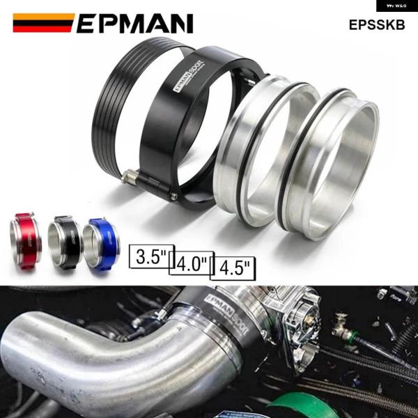 クイックリリースクランプパフォーマンスHDクランプ システム アセンブリ 3.5インチ 4.0インチ 5.0インチOD スロットルボディ インタークーラー パイプ ターボなど カスタム パーツ アクセサリーHigh-concerned ch...