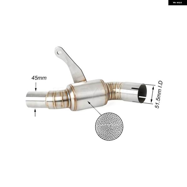 HERITAGE 700 2020〜2024 700 CLX CFMOTO 700CL-X 700 CL-X ESCAPE バイク エキゾースト ミドルリンク パイプ スリップオン カスタム パーツ アクセサリーHigh-concerned...