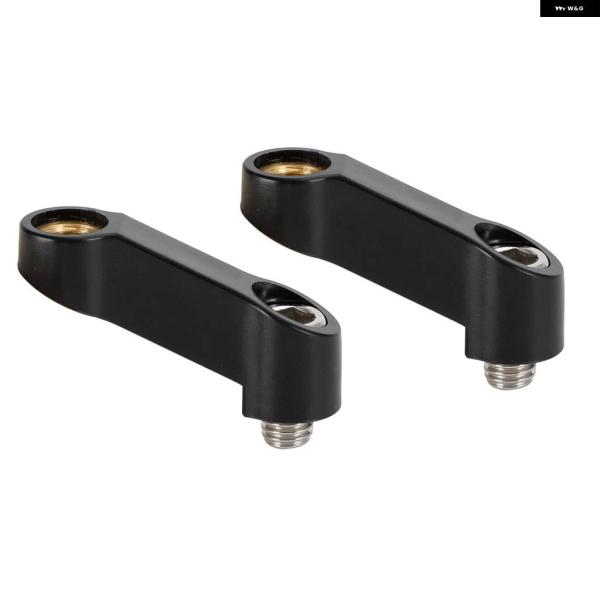 バイク プラスチック ミラー エクステンダー ライザーエクステンション ブラック 10MM - M10X1.5 BMW カスタム パーツ アクセサリーHigh-concerned chemical:NoneItem Width:13cmIt...