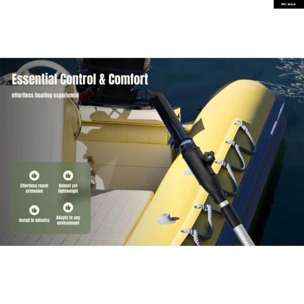 ボートモーターティラー 延長 ハンドルスロットル コントロール な高性能 合金 チューブ スペアパーツ 延長 ハンドル カスタム パーツ アクセサリーHigh-concerned chemical:NoneEngine Position:O...