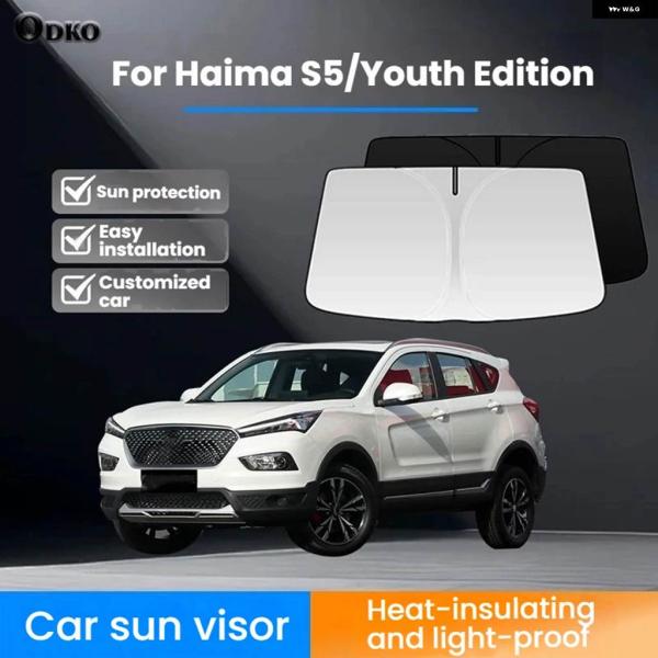 HAIMA S5/ユースエディション カーアクセサリー フロントウィンドウサンシェード フロントガラス UVカットサンシェード 断熱 カスタム パーツ アクセサリーProduct application scenarios:OtherCra...