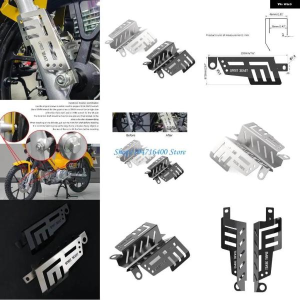 フロント フォーク シェルカバー フロントショックシールドカバー カブ CC110 1ペア カスタム パーツ アクセサリーHigh-concerned chemical:NoneType:Pressure BearingOrigin:Mai...