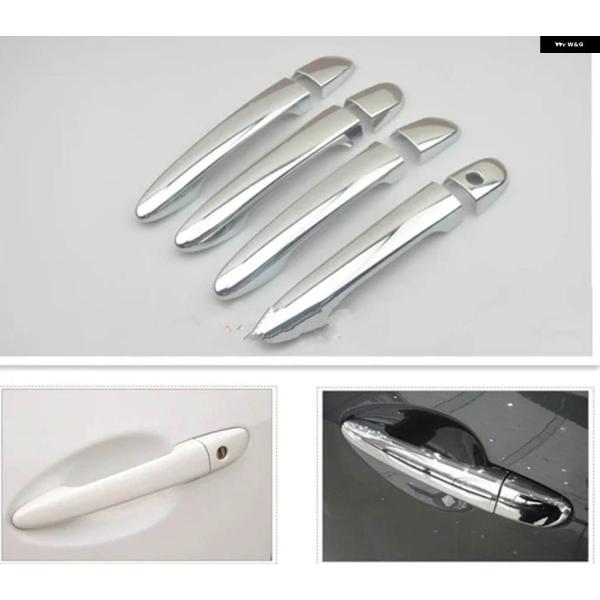 マツダ 2 デミオ 2009 - 13 クローム ドアハンドル カバー トリム ステッカー カスタム パーツ アクセサリーHigh-concerned chemical:NoneCategory:OtherType Of Sticker:W...