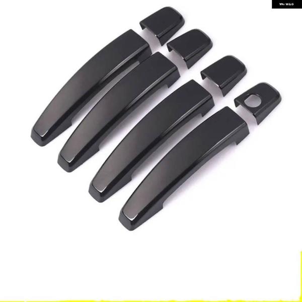 シボレー クルーズ 2008-2013 キャプティバ 2006-2013 クロームブラック カー ドアハンドル カバー トリム ステッカー スタイリング アクセサリー カスタム パーツ アクセサリーCategory:OtherType Of...