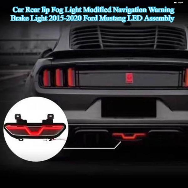 リアリップ フォグランプ ナビゲーションハザード ブレーキライト カスタム2015-2020年式 フォード マスタングLED アセンブリ カスタム パーツ アクセサリーHigh-concerned chemical:NoneSuitable...