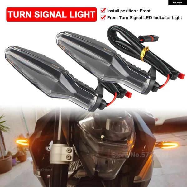 BMW フロントウィンカーLED インジケーター ウインカー BMW R1250GS R1200GS R1250RS F850GSF750GSF900R F900XR/XR カスタム パーツ アクセサリーBattery Included:N...