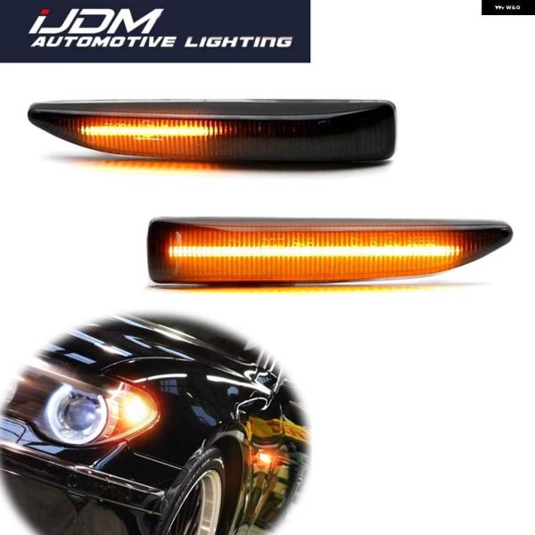 車 バンパー サイドマーカーウインカーシーケンシャルバームライト BMW 7シリーズE65E66E67745LI750LI760LIB72002-2008 カスタム パーツ アクセサリーHigh-concerned chemical:Non...