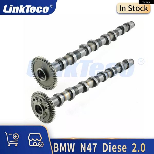 エンジン 吸気排気 カムシャフト N47 2.0L ディーゼル BMW 1 2 3 4 5シリーズ X1 X3 X5 OE 11318509118 11318609119 2.0L カスタム パーツ アクセサリーSpecial Featur...